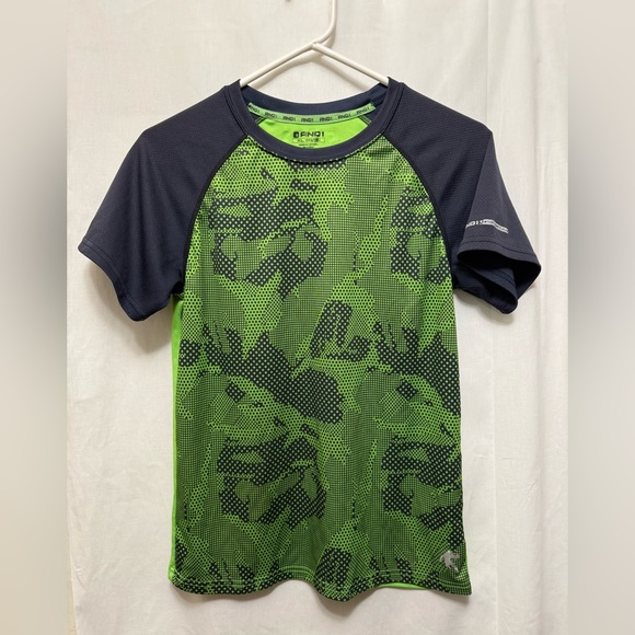 And1 | Shirts & Tops | And Neon Green And Black Tshirt Boys Xl 1416 136 ...